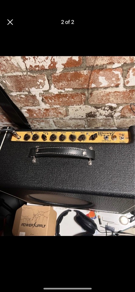 Carr Mercury V 16-Watt 1x12" Tube Guitar Combo. With Cover | eBay