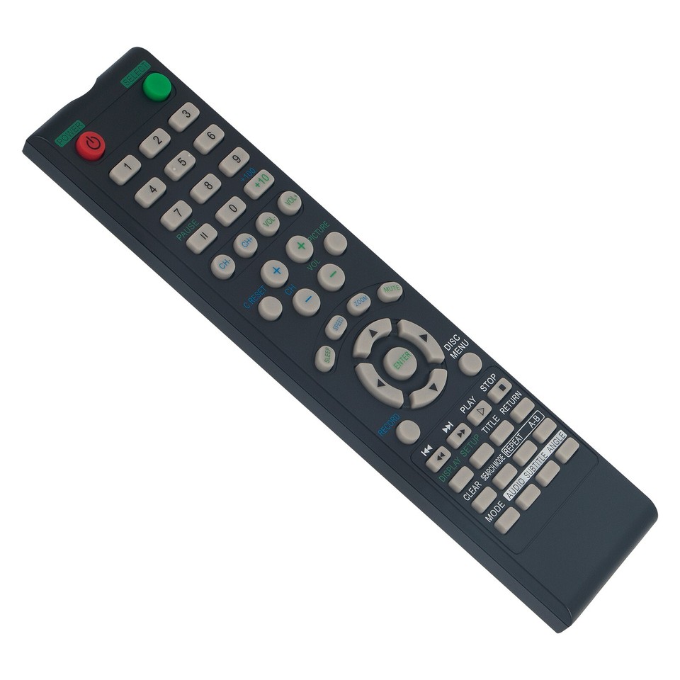 N9278UD Replace Remote for Sylvania TV VCR DVD RSEC720E EWC19T2 CETD204 ...