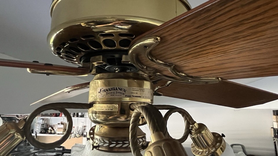 Casablanca Four Seasons Ceiling Fan 4222T With 48” Blade Span “Flick ...