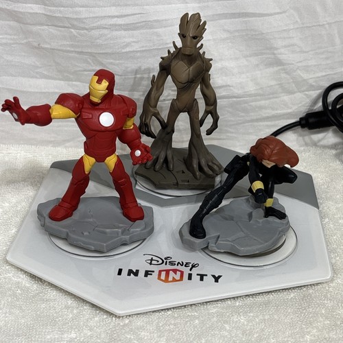 Disney Infinity Wii Portal Base Pad INF-8032386 USB Black Widow Groot ...