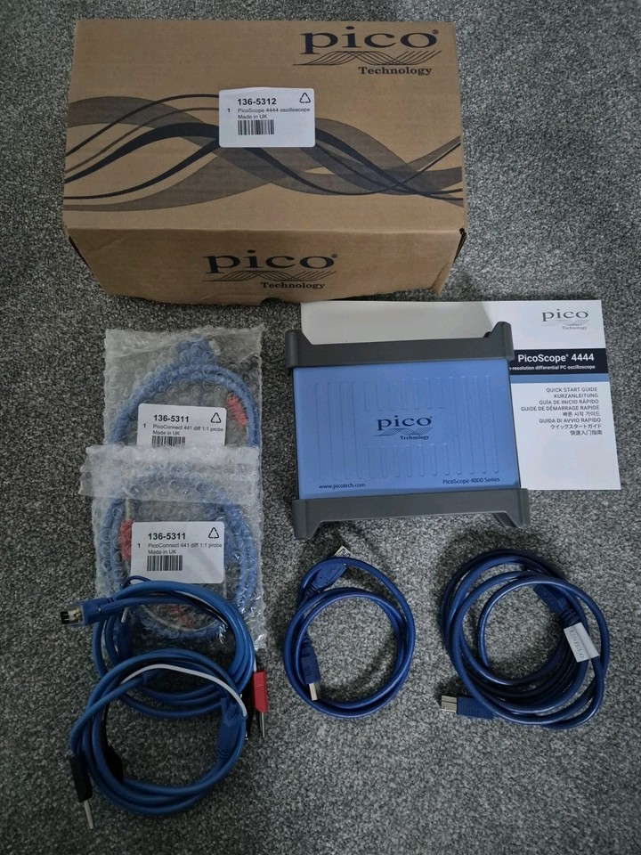 Pico Technology 4444 PicoScope 4000 Series, 20MHz PC Based Oscilloscope ...