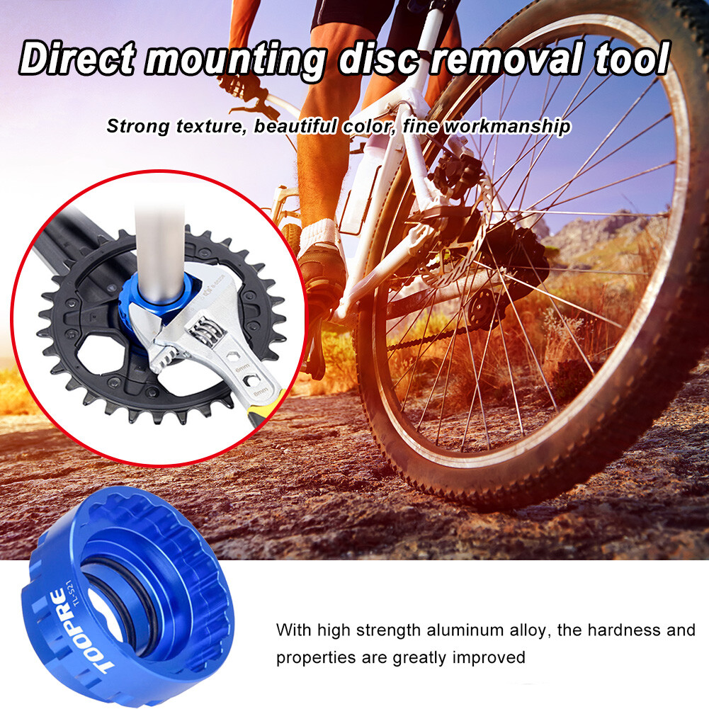 Direct Mount Chainring Lock Ring Tool for M7100 M8100 M9100 (Blue ...