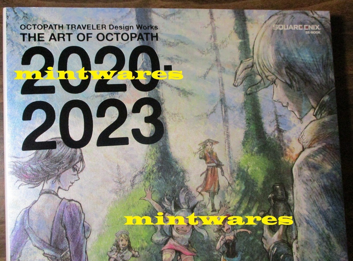 Octopath Traveler 2 II Design Works 2020-2023 Artbook Official Square ...