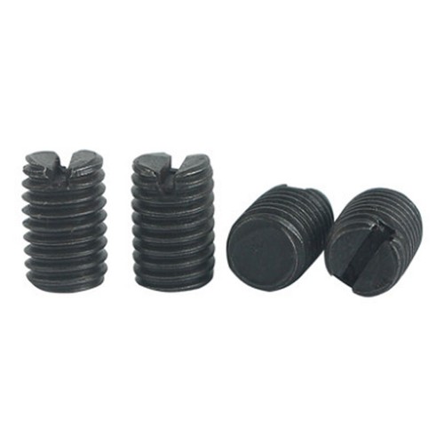 20pcs M2 slotted machine screws flat end headless set screw carbon ...