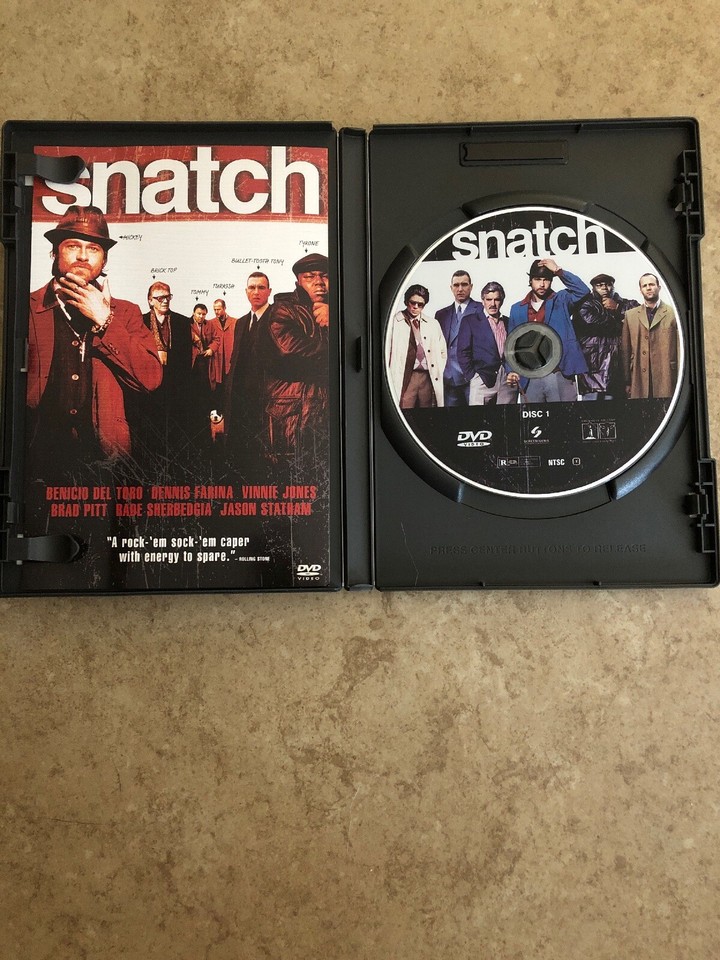 Snatch (DVD, 2003, Single Disc) 43396015661| eBay