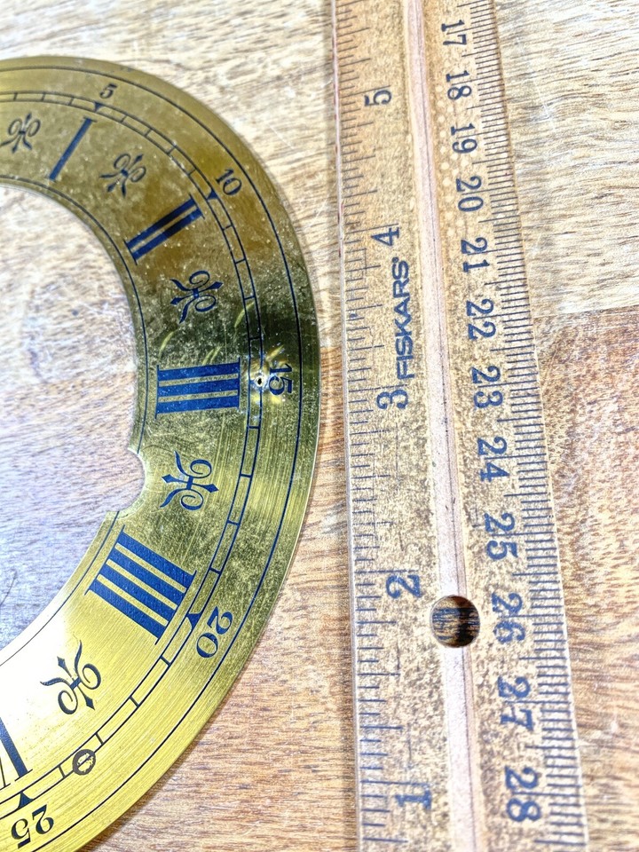 Vintage 159.8mm Dia (98.0mm Inner) Metal Clock Chapter Ring (KD757) | eBay