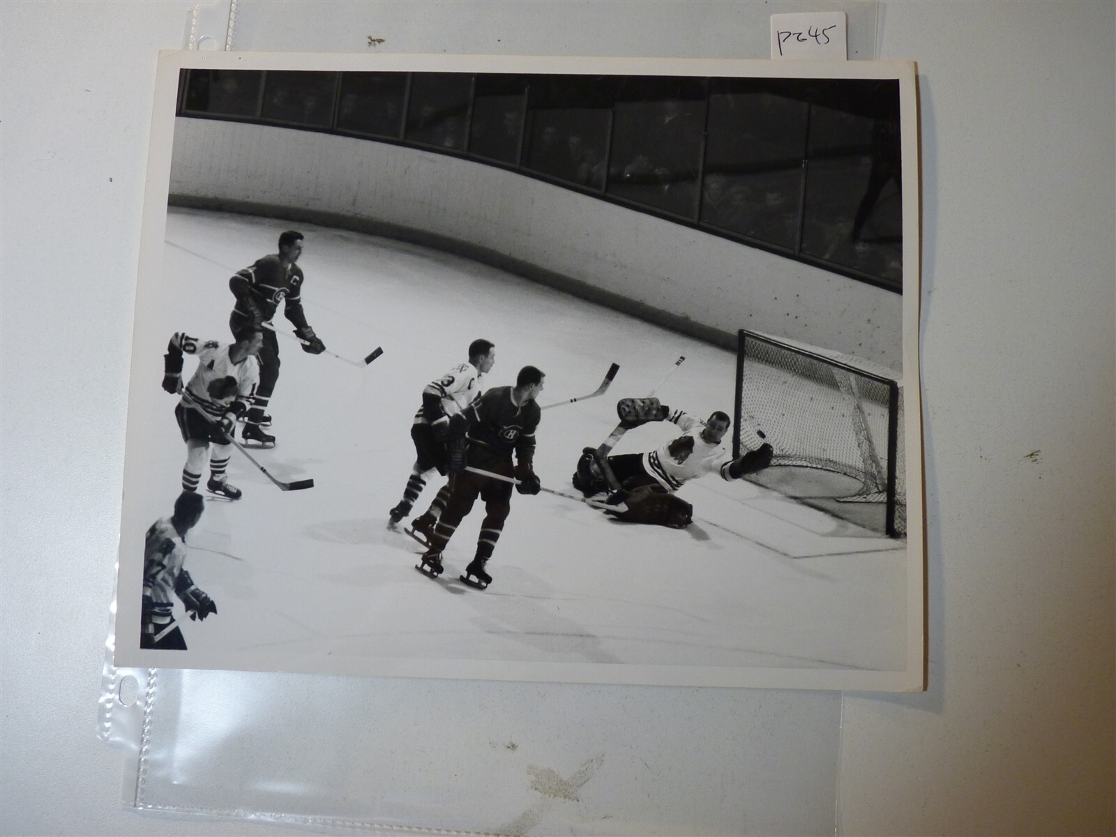 GLENN HALL JEAN BELIVEAU 1962 ORIGINAL PHOTO 8X10 INCHES FROM david ...