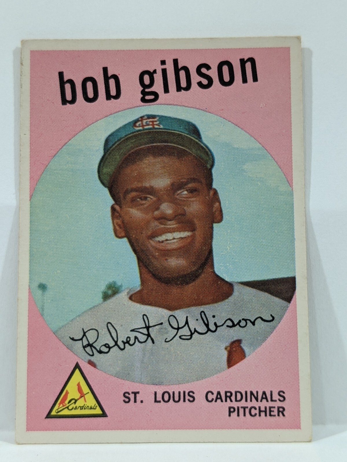 1959 Topps #514 Bob Gibson Rookie Card St. Louis Cardinals HOF! Sharp ...