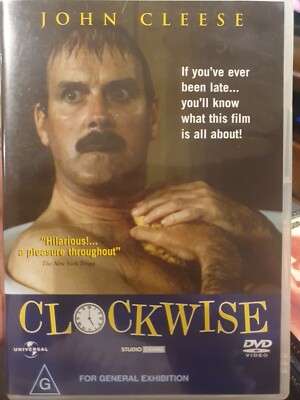 CLOCKWISE RARE DELETED DVD JOHN CLEESE MONTY PYTHON BRITISH COMEDY ...