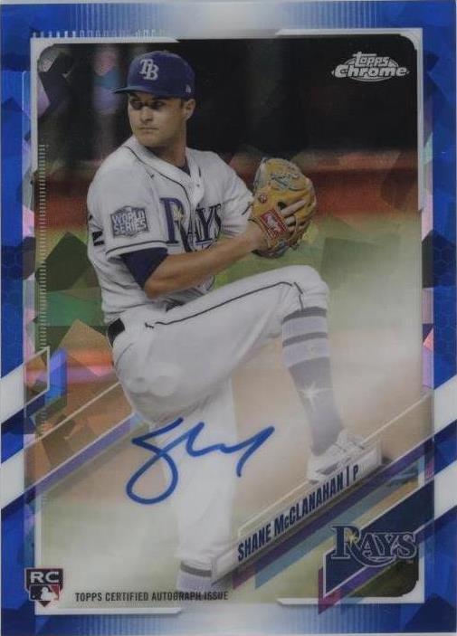 2021 Topps Chrome Sapphire Edition - Rookie Autographs Shane McClanahan ...