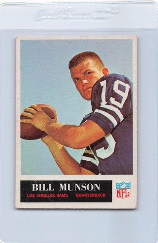 1965 Philadelphia #93 Bill Munson Rams VG *DA-C8270 | eBay