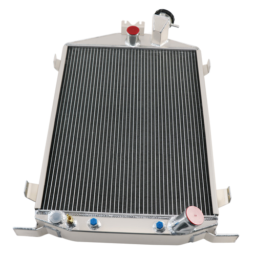 3 ROW ALUMINUM Radiator For 1932 FORD HI BOY STREET ROD GM/CHEVY V8 ...