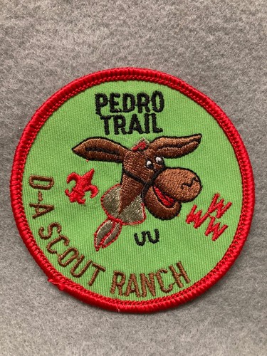 (121) Boy Scouts - D-A Scout Ranch - Pedro Trail WWW patch | eBay