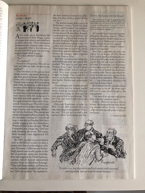 Original William Hamilton cartoon The New Yorker, published March 9th ...