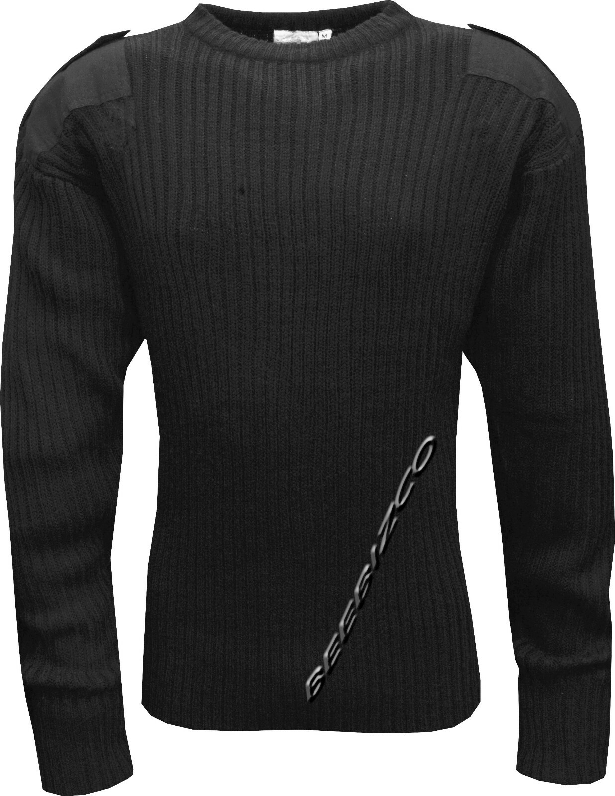 New Mens Doorman Security Army Nato Combat Military Knitted Pullover ...