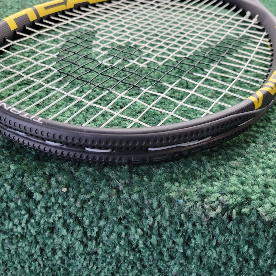 HEAD Ti.S1 Pro Titanium Oversize Tennis Racquet Racket 4 1/4" Grip W ...