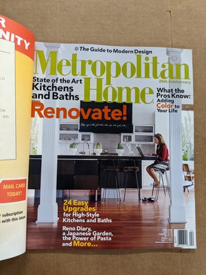Metropolitan Home Magazine April 2006 2000's Lifestyle Recipes M432 | eBay