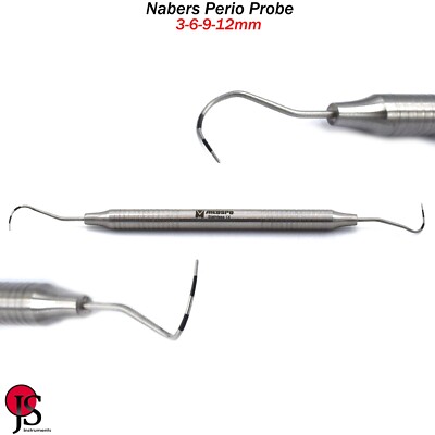 Periodontal Nabers Probe Tooth Pocket Depth Periodontics Dental ...