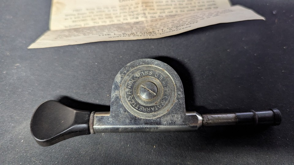 Vintage L. S. Starrett Speed Indicator w/Box Machinist Tool USA | eBay