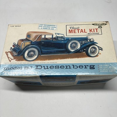 *READ* VTG Hubley SJ Duesenberg Town Car 1:18 Scale Metal Model Hobby ...
