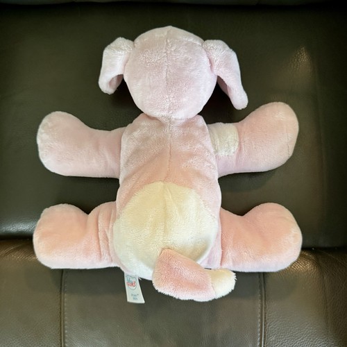 Gund Baby Spunky Puppy Dog Plush Pink White Spot Patch Stuffed toy soft ...