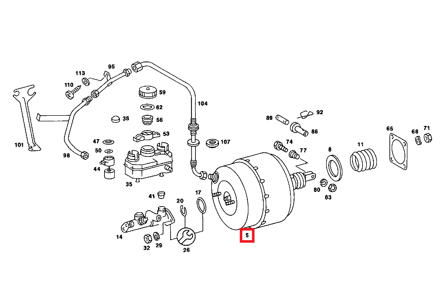 New Aftermarket Mercedes-Benz 1969-1985 Brake Booster *0024306830 | eBay