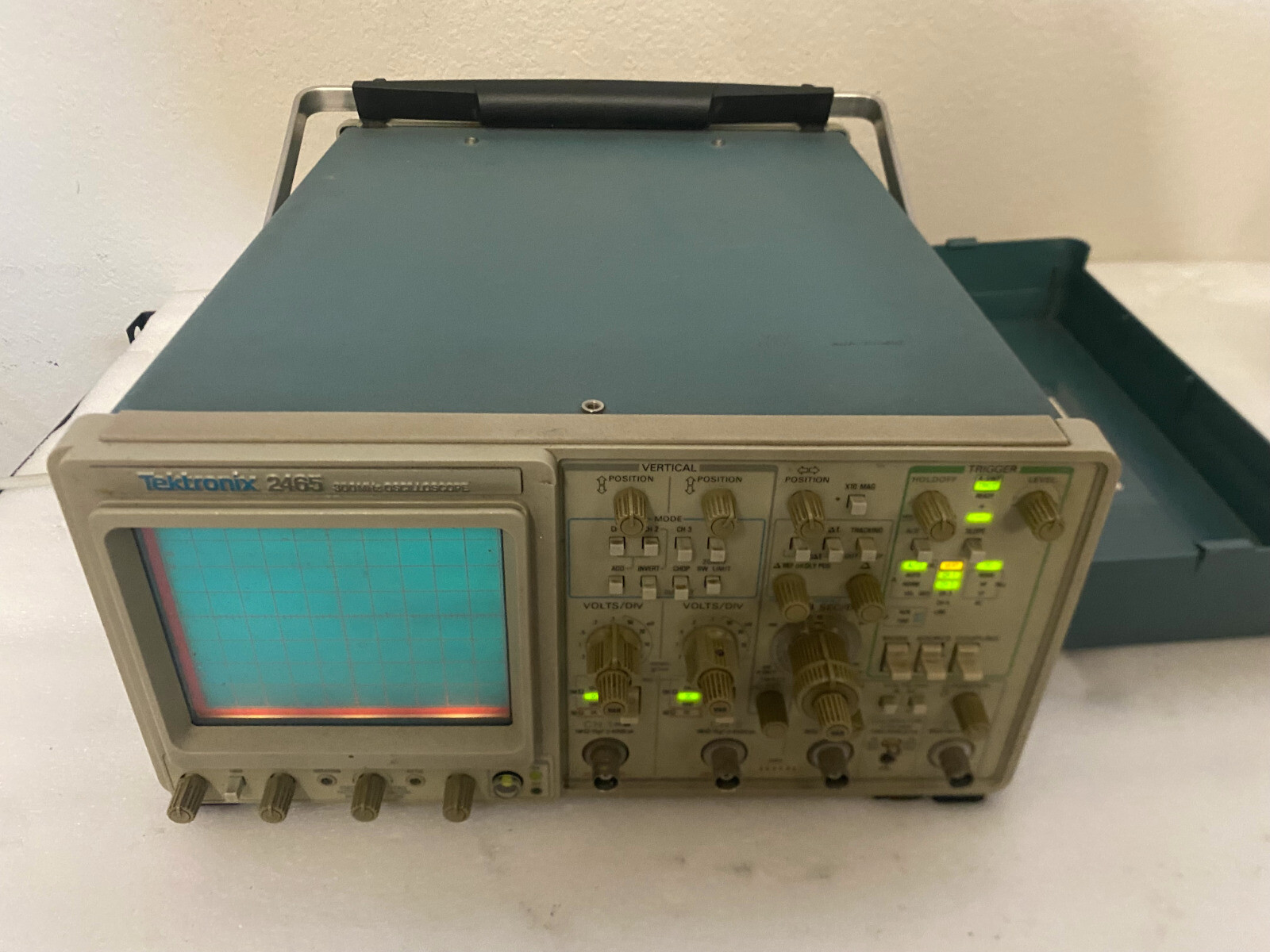 Tektronix 2465 300MHz 4-Channel Oscilloscope | eBay