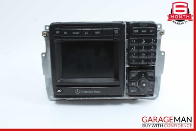 00-02 Mercedes W215 CL55 AMG Command Comand Head Unit Radio Navigation ...