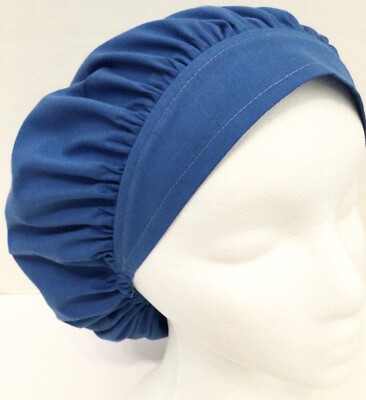 Blue Scrub Hat Small Bouffant Medical Surgeon’s Surgery ...