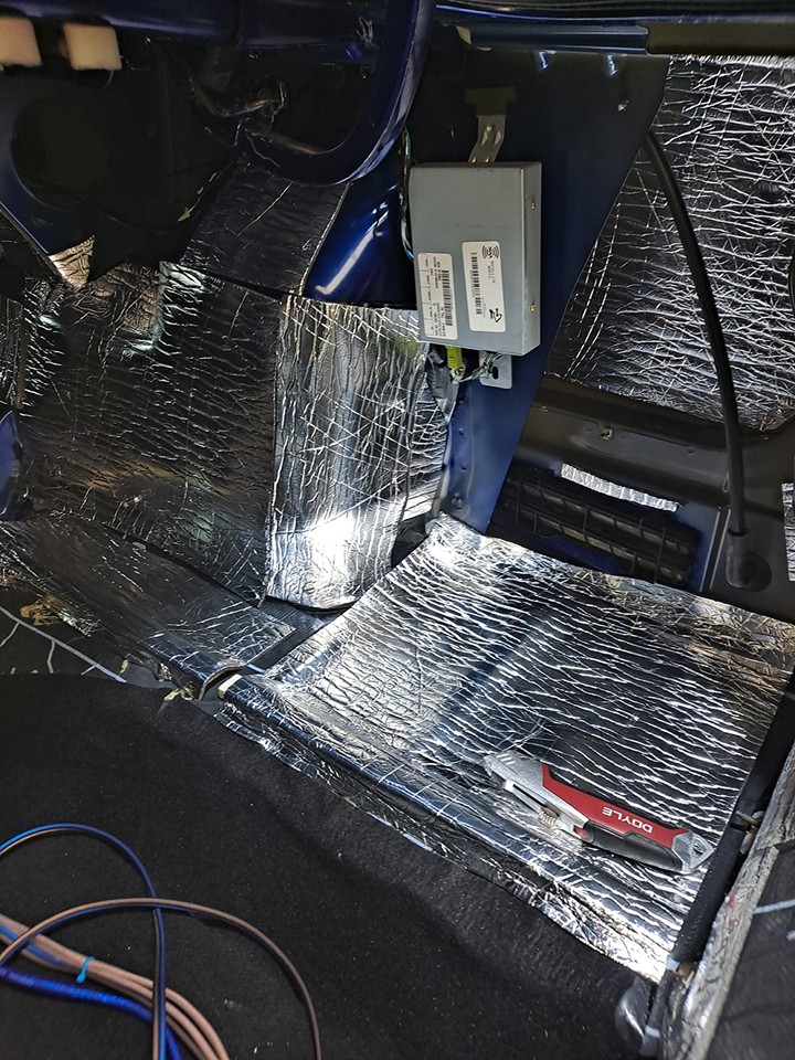 Firewall Sound Deadener Car Engine Hood Heat Shield Insulation ...