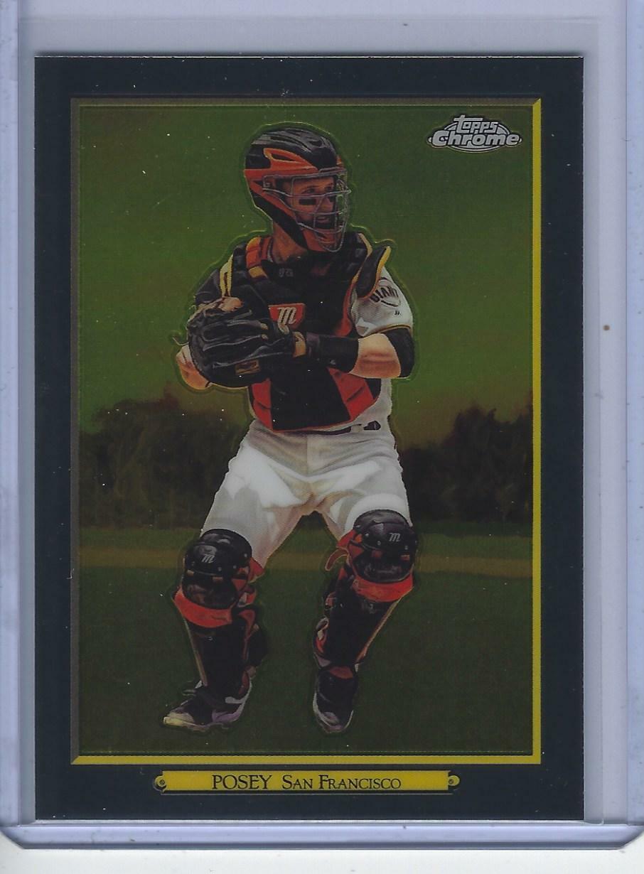2020 Topps Turkey Red '20 Chrome Buster Posey #TRC77 - San Francisco ...