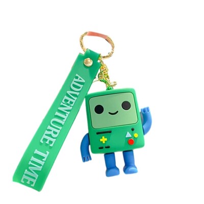 Adventure Time BMO 3D Character Keyring | eBay