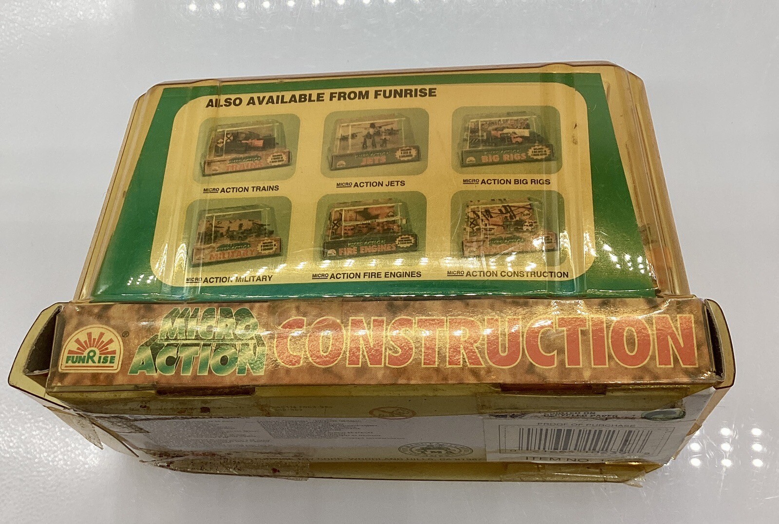 Vintage FunRise Micro Action Construction | eBay