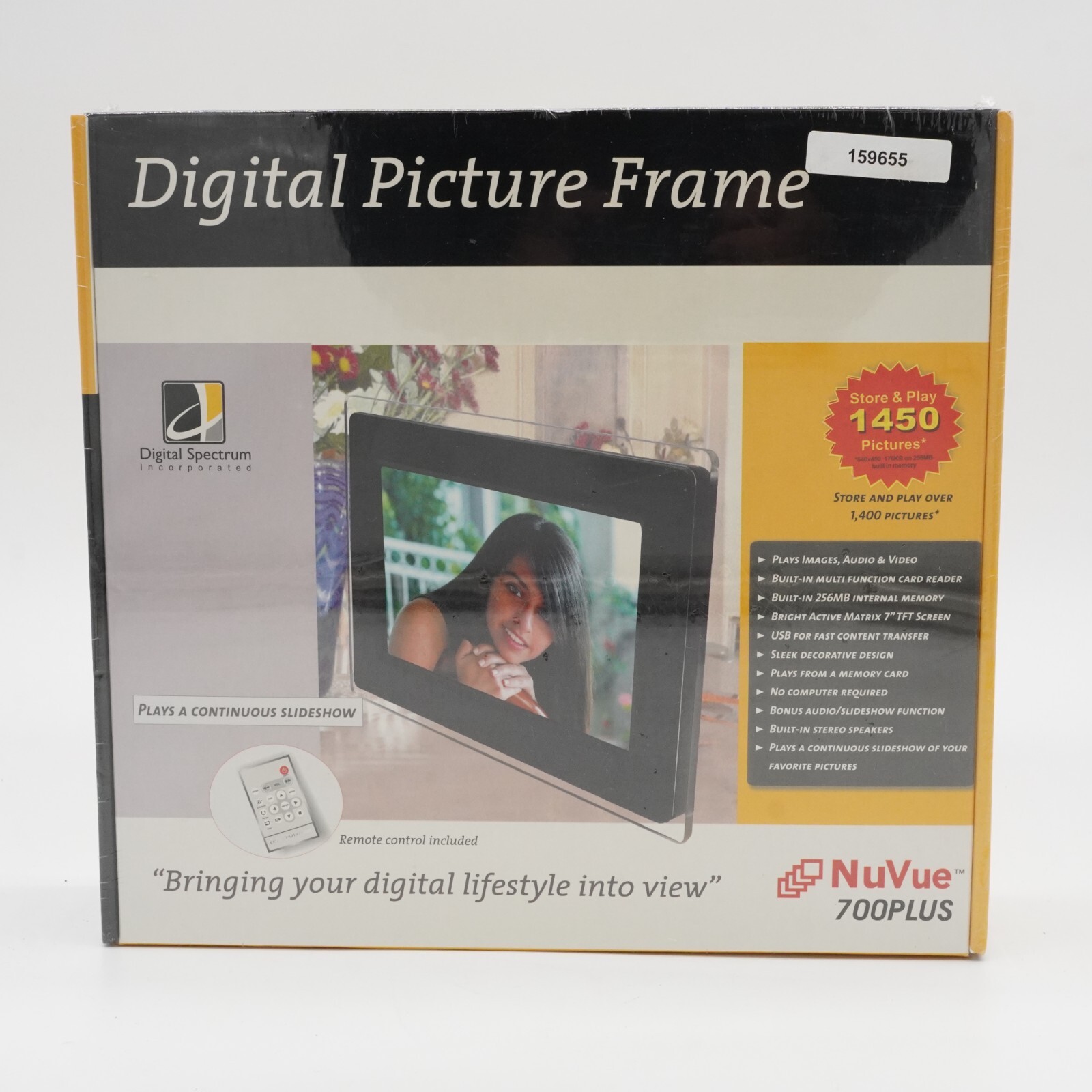 Spectrum NuVue 700 Plus 7 Digital Picture Frame for sale online | eBay