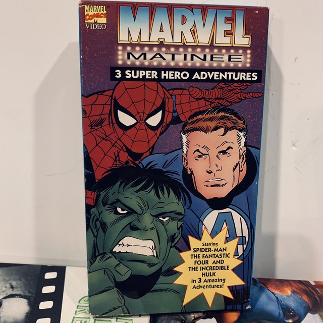 Marvel Matinee 3 Superhero Adventures Spider-man Hulk & Fantastic Four ...
