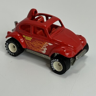 Vintage 1983 Hot Wheels Blazin' Baja Bug Real Riders Malaysia Rubber ...