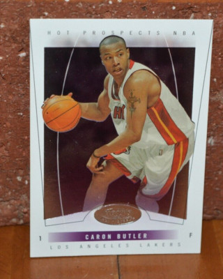 FLEER BASKETBALL CARD HOT PROSPECTS NBA L.A. LAKERS CARON BUTLER | eBay