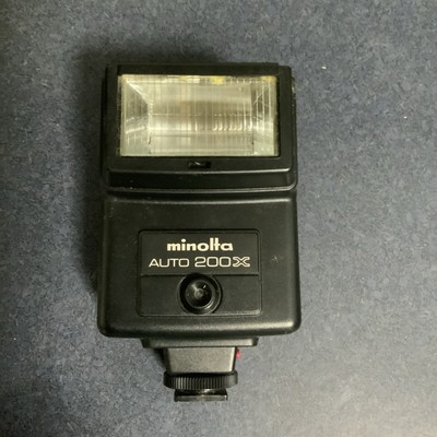 Minolta Auto 200x Flash Made in Japan | eBay