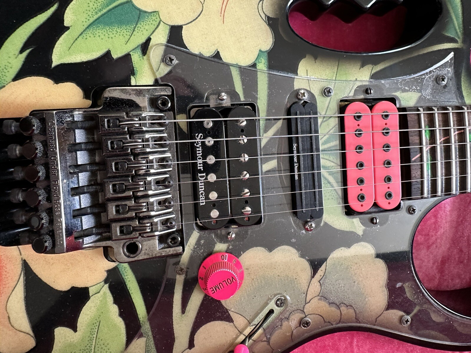 Rare 1988 Ibanez Jem 77 FP Floral Pattern Electric Guitar By Steve Vai ...