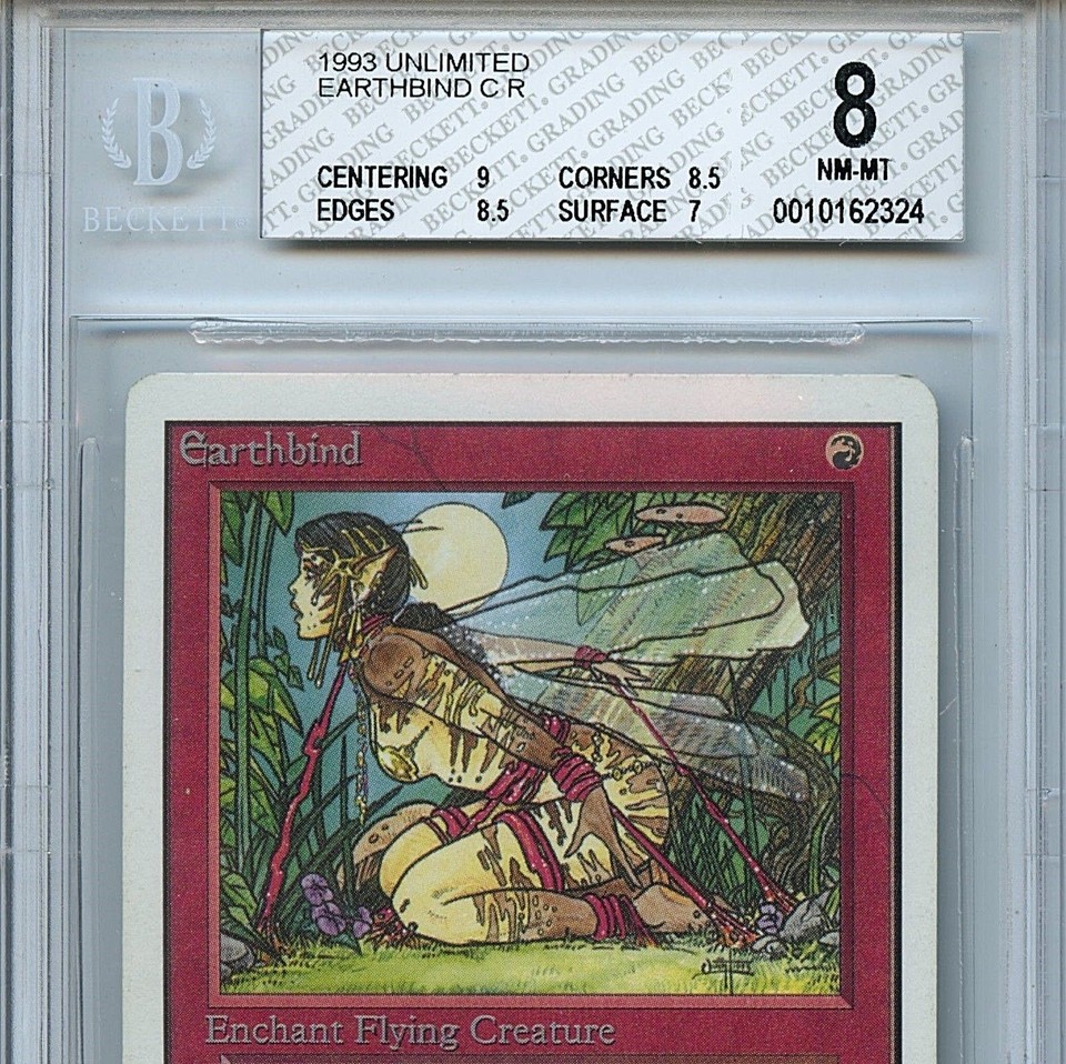 MTG Unlimited Earthbind BGS 8.0 NM-MT Magic WOTC Card Amricons 2324 | eBay