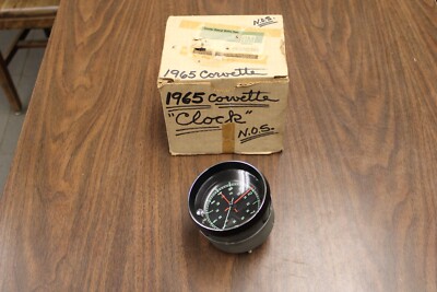 NOS 1965-1967 C2 Corvette Original Borg Dash Clock GM # 3863740 | eBay