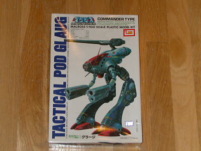 Tactical Pod Glaug Commander Type 1/100 scale Plastic (Imai) Macross ...