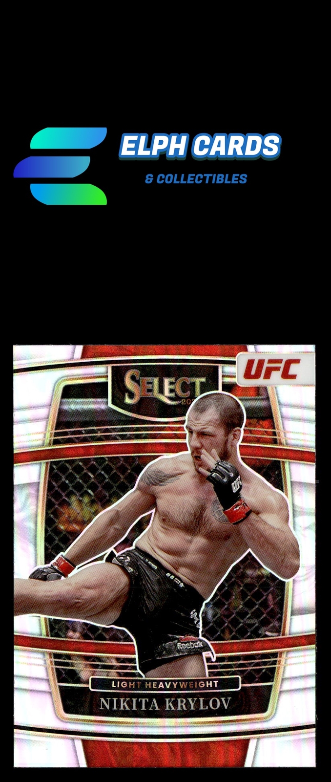 2022 Panini Select UFC #58 Nikita Krylov Silver Prizms | eBay