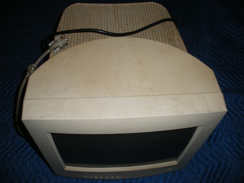 1995 NEC MULTISYNC XV17 17" PC TUBE MONITOR JC-1734VMA REPAIR OLD ...