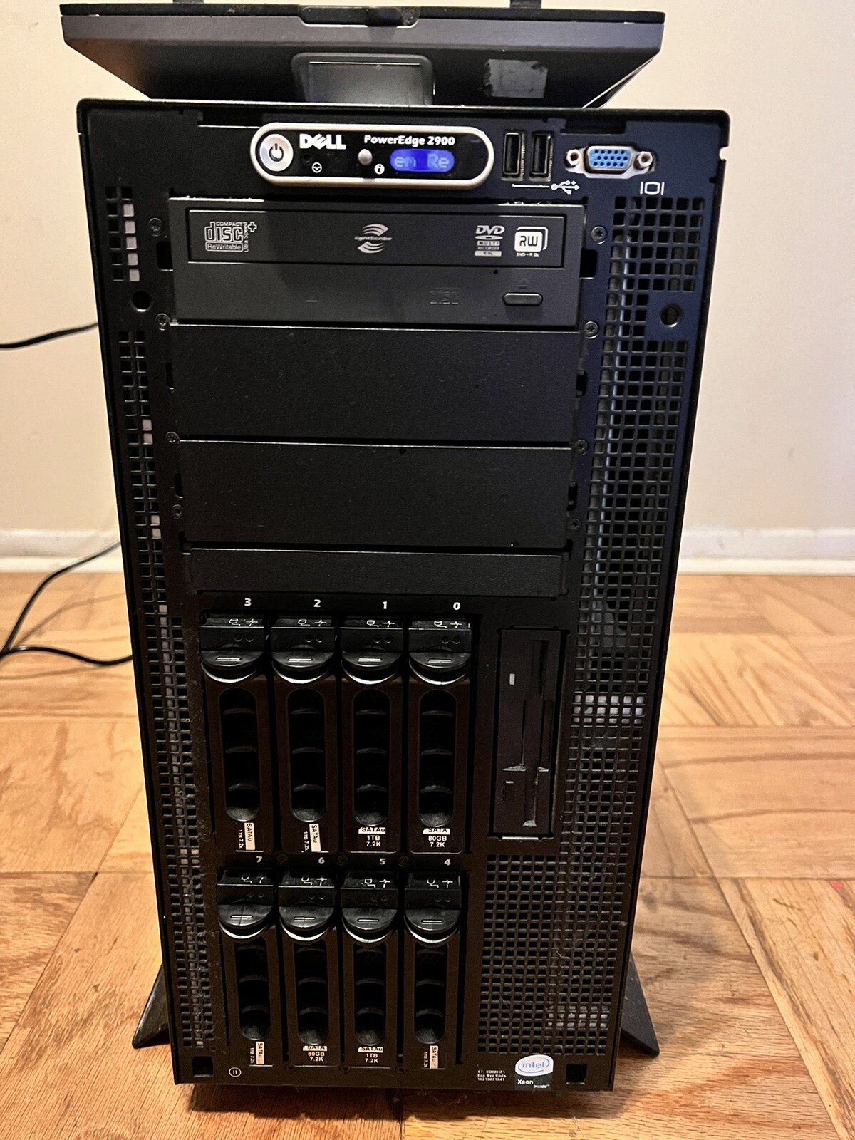 Dell PowerEdge 2900 Server Xeon Perc 6i 8GB RAM Windows Server 2012 R2 ...