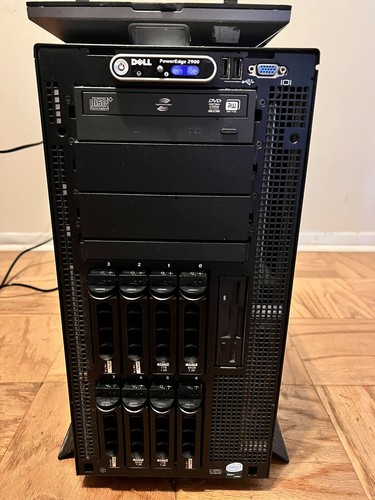 Dell PowerEdge 2900 Server Xeon Perc 6i 8GB RAM Windows Server 2012 R2 ...