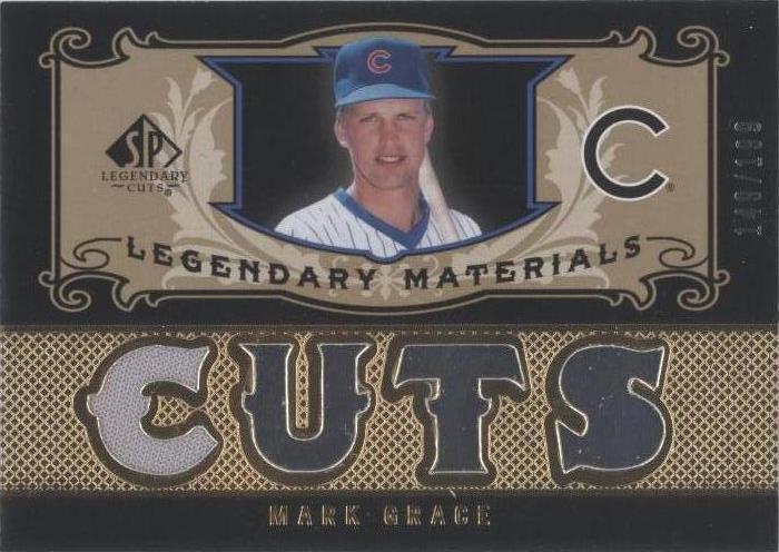 2007 SP Legendary Cuts - Legendary Materials Mark Grace #LM-MG /199 ...