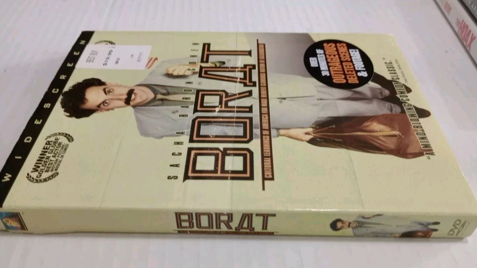 Borat DVD MOVIE 2007, Sacha Baron Cohen, Ken Davitian, Luenell ...