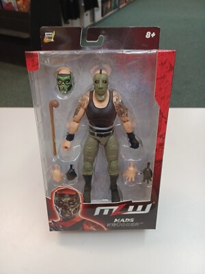Major League Wrestling Mads Krugger Action Figure MLW Boss Fight ...