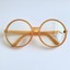 Round BIG Oversized DIA Circle Clear BOHO HUGE Nerd Eyeglasses Frames ...
